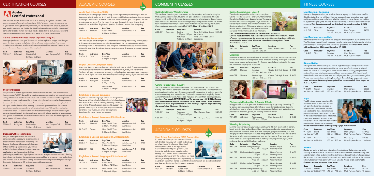 Home University - Charter Oak Adult Education